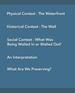 Walling In and Walling Out - San Francisco Waterfront